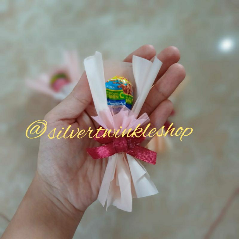 Mini lollipop candy bouquet chupa chups bouquet graduation gift ...