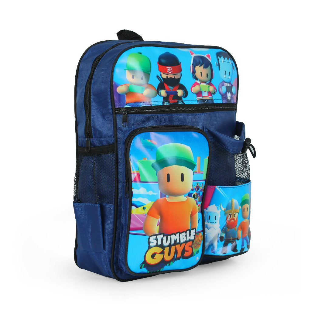 Stumble GUYS Character School Backpack/Kindergarten/SD Bag | Shopee ...