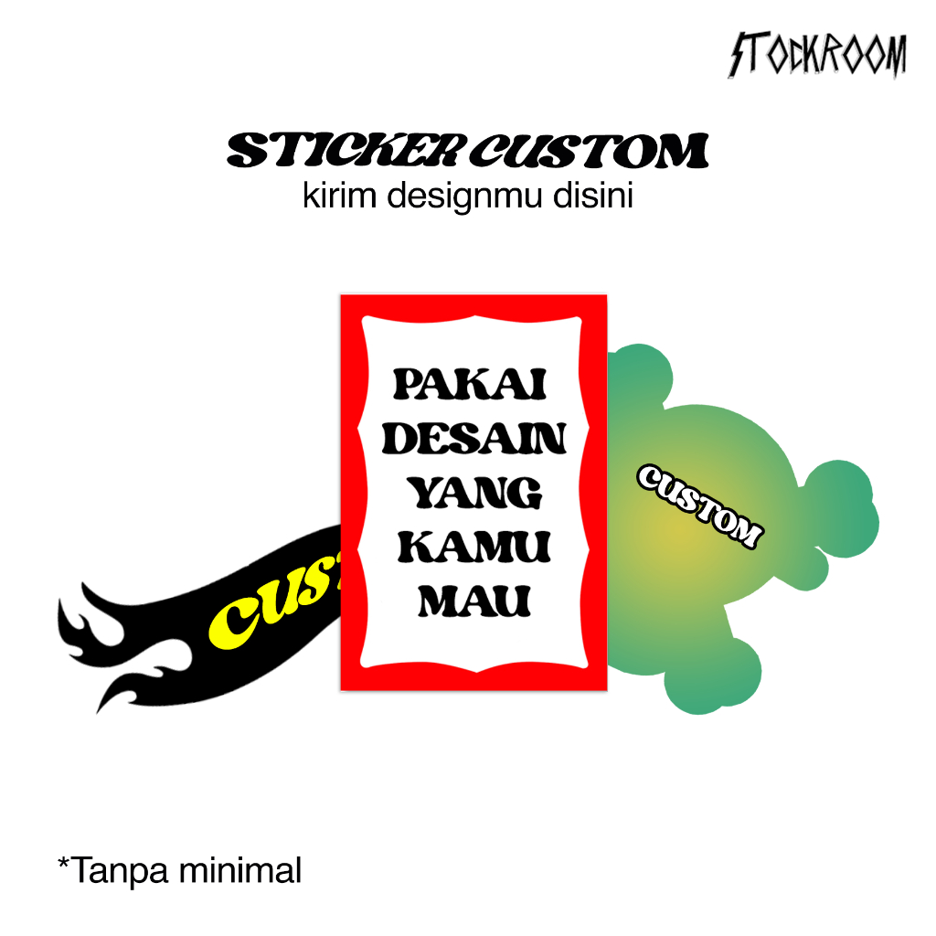 Custom STICKER Using Your Own Design/CUSTOM STICKER/AESTHETIC STICKER ...