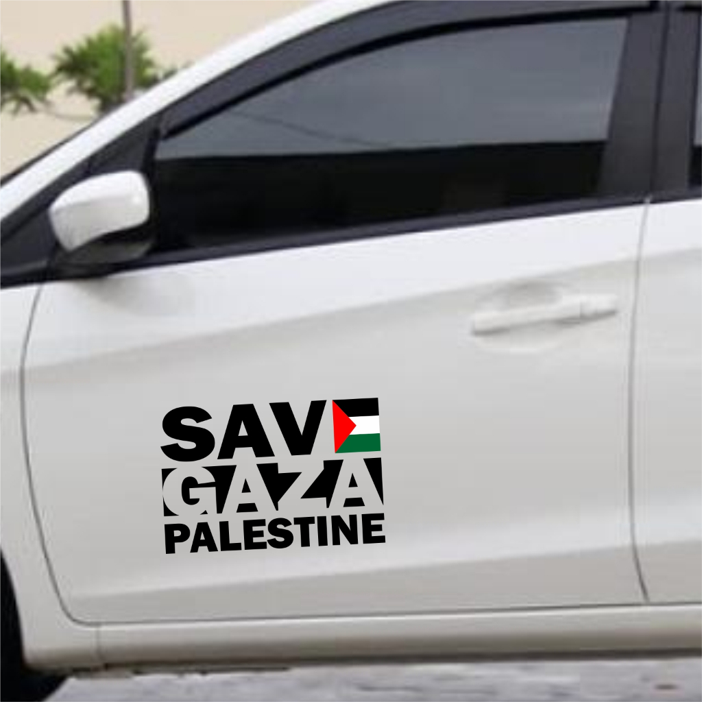 Save GAZA PALESTINE STICKER Car Door FREE PALESTINE Cool Quality ...