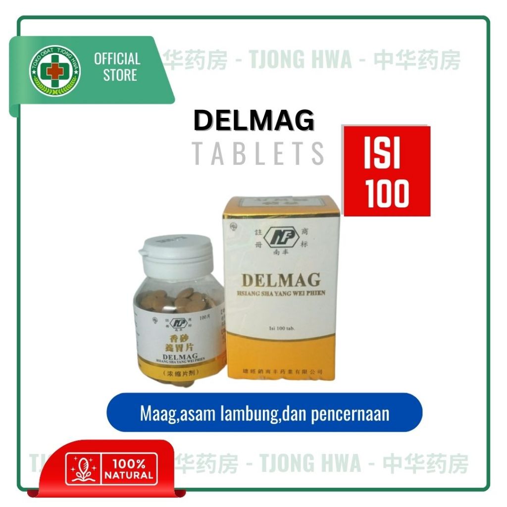DELMAG // Hsiang Sha Yang Wei Phien (ulcers, stomach acid, digestion) | Shopee Malaysia