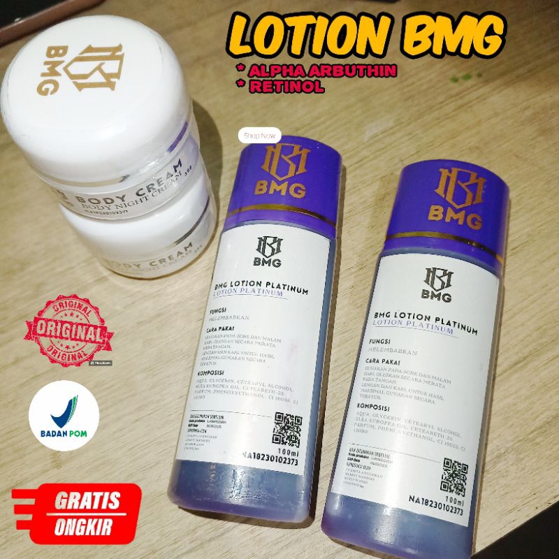 HB dosting BMG Lotion handbody high dose (2 afternoon + 2 cheeks ...