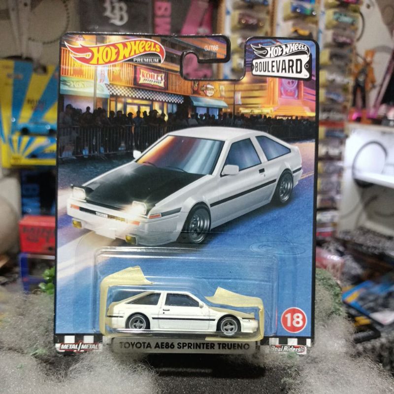 Hot Wheels (Premium) Toyota AE86 Sprinter Trueno | Shopee Malaysia