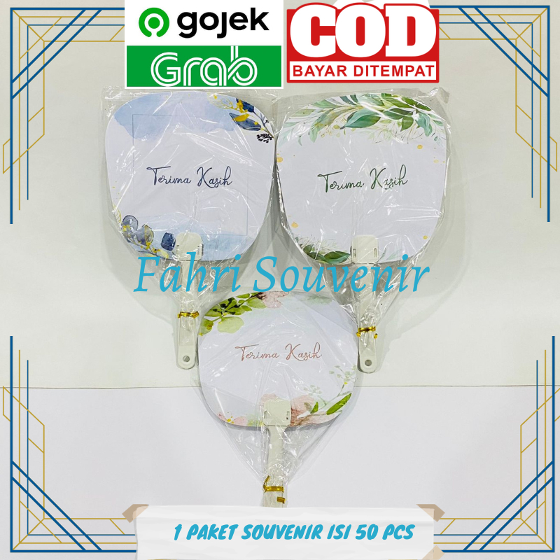 Wedding and Circumcision Souvenirs shabby Fans with Beautiful Motifs in ...