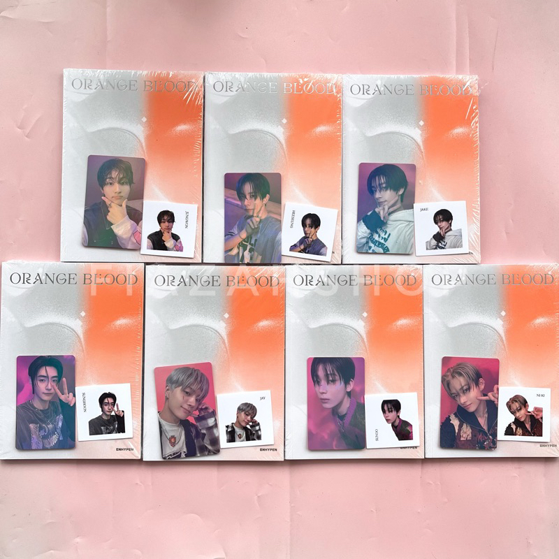 [READY] Enhypen ALBUM - ORANGE BLOOD ENGENE Ver. Pob Weverse sealed ...