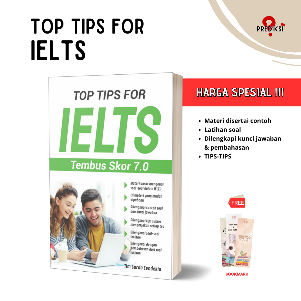 Ielts Test Book - TOP TIPS FOR IELTS Translucent Score 7.0 | Shopee ...