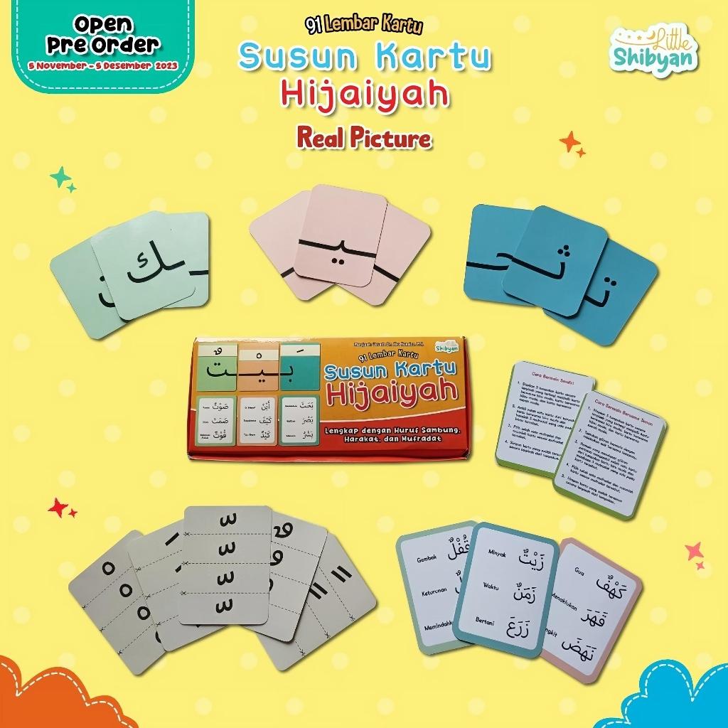 HIJAIYAH CARD ARRANGEMENT: Learn hijaiyah letters in a fun way | Shopee ...