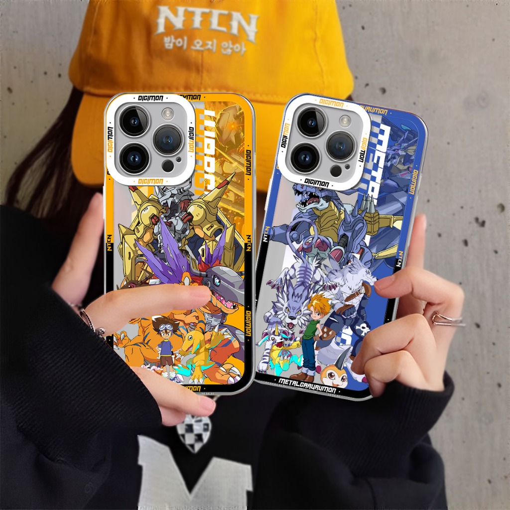 Case Hp Digimon metalgarurumon Transparent Phone Case For 033 Realme 5 ...