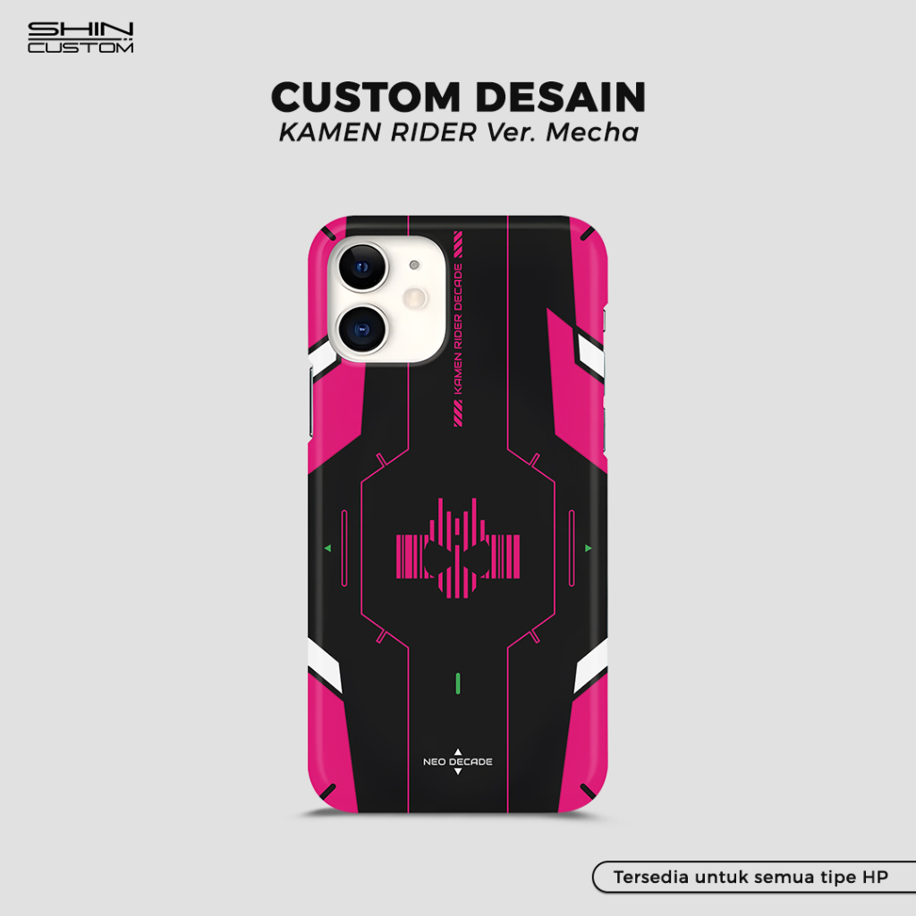 Custom Case Kamen Rider Decade Ver Mecha | Shopee Malaysia