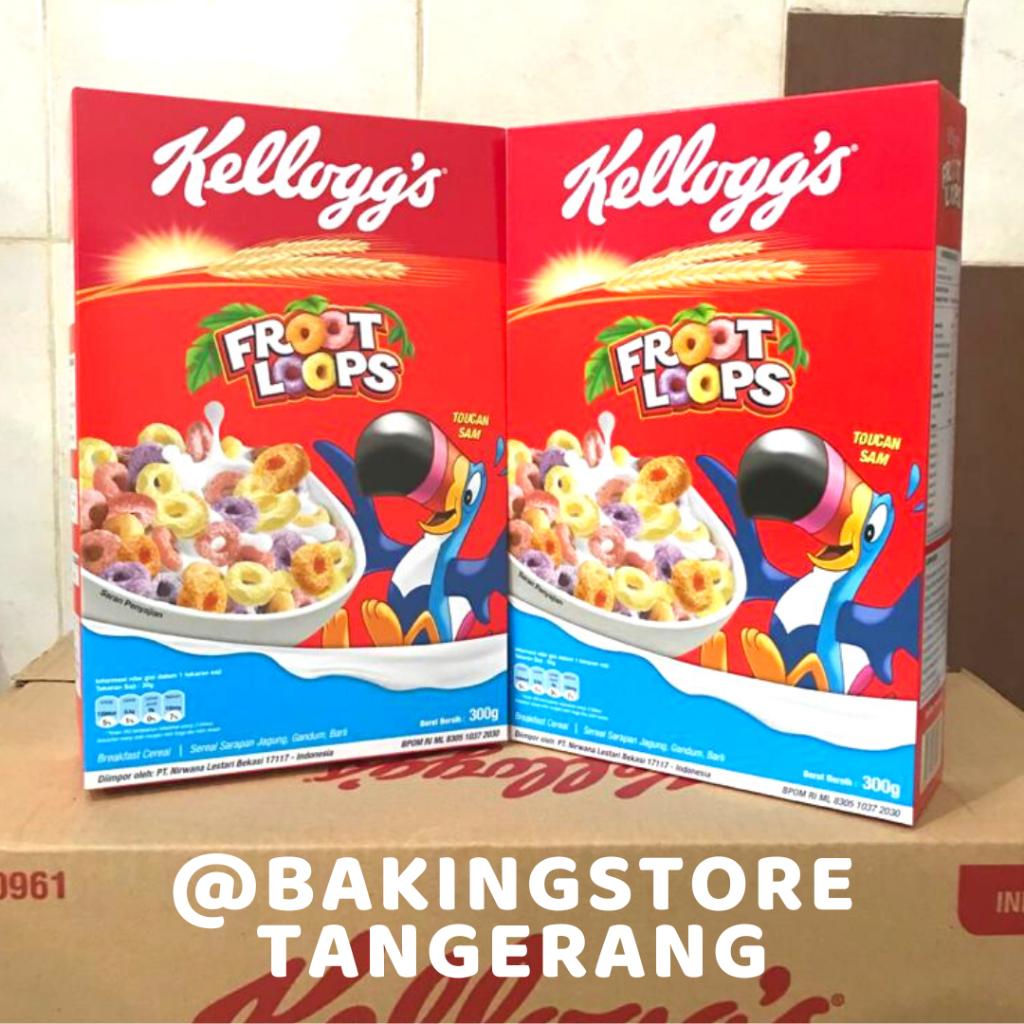 Kellogs Froot Loops 300 gr - Kellogg's froot loops cereal | Shopee Malaysia