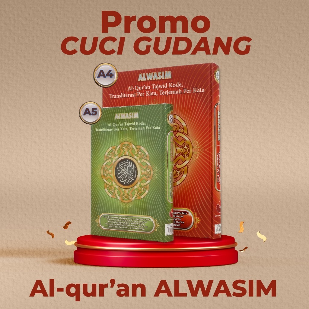 Original Al Quran Latin Words Al Wasim A5 - Al Quran Translated & Tajwid | Shopee Malaysia