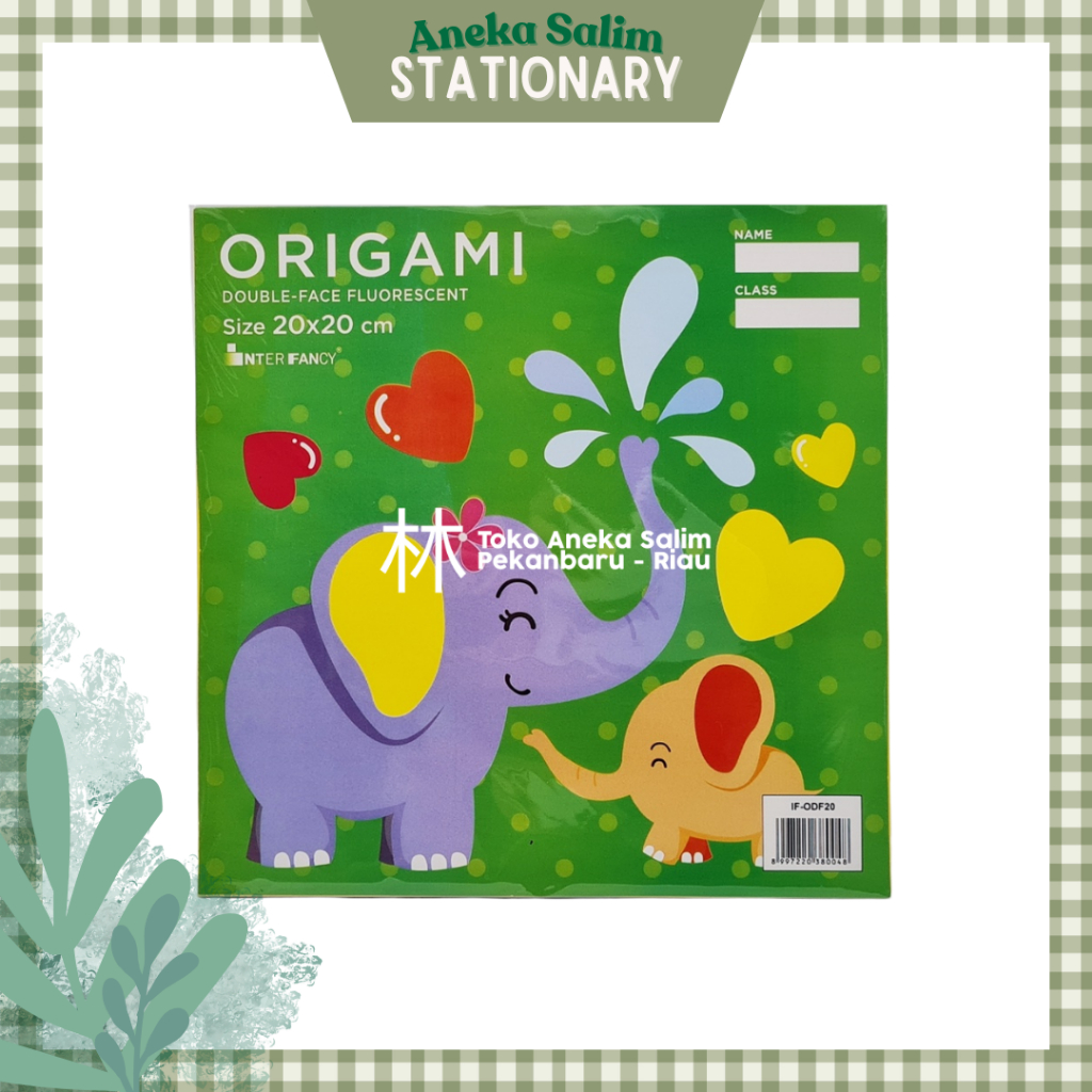 Anekasalim - Origami Inter Fancy IF-ODF20 (20X20CM) | Shopee Malaysia