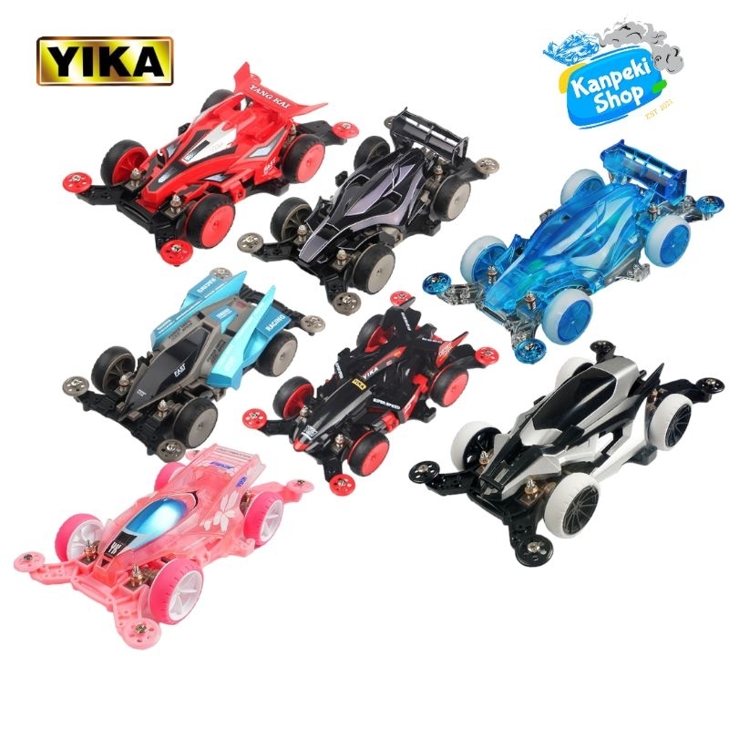 Rep Tamiya mini 4wd brand YIKA X JIEPIN chassis suspension | Shopee ...