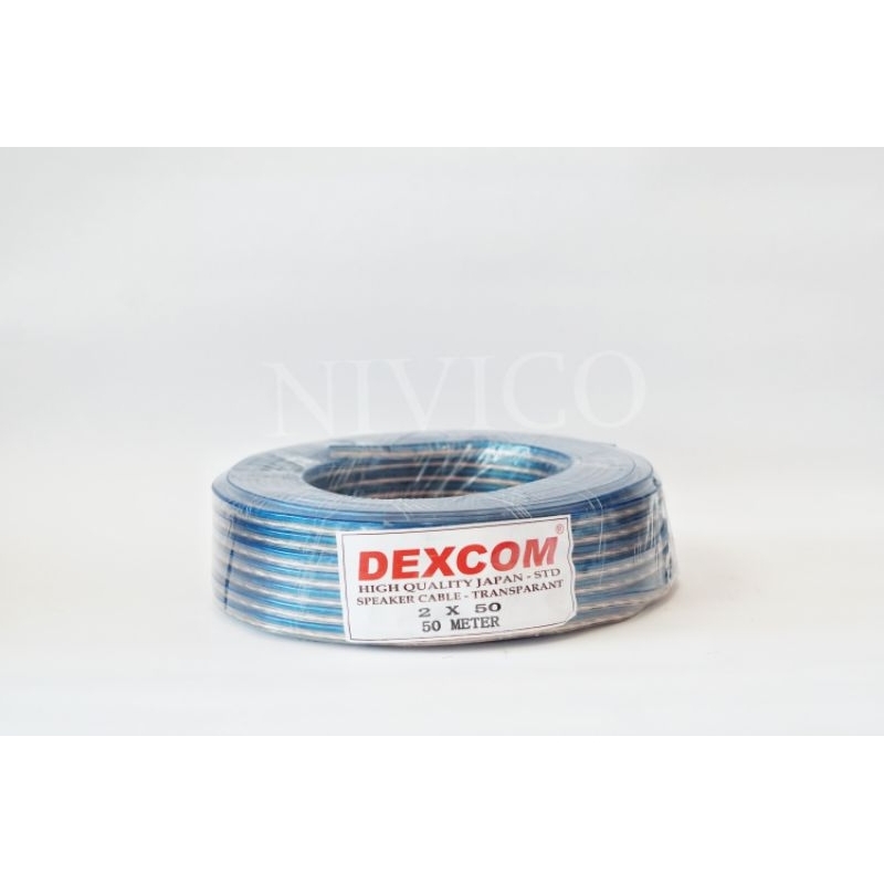 Audio fiber cable speaker transparent cable DEXCOM (2X50) 50 M HIGH ...