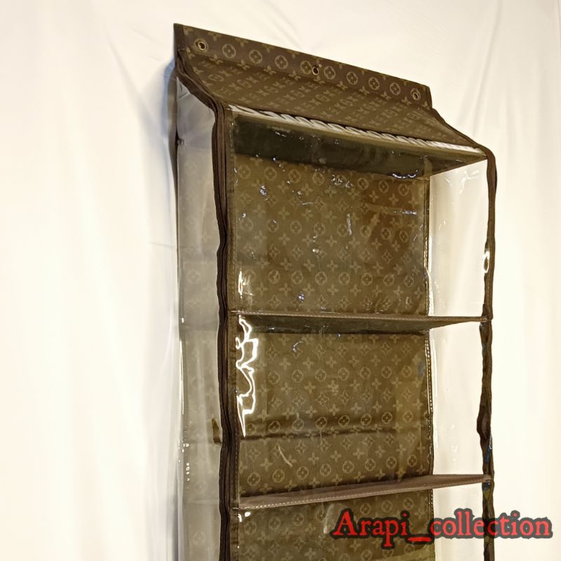 Jumbo Hanging Bag Rack/pull Plywood Hanging Bag Rack/6-Tier motif Bag ...