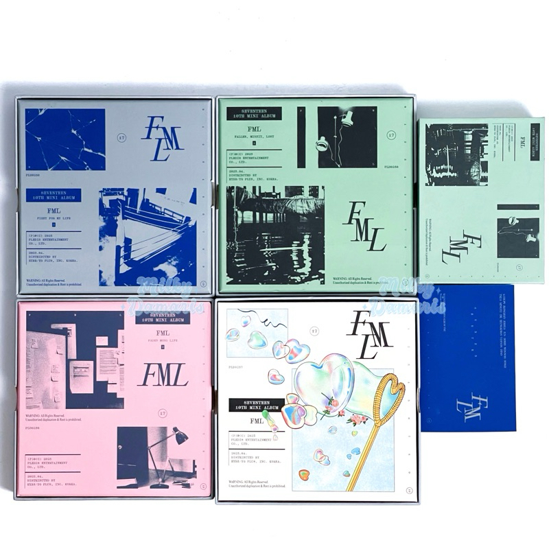 Album Only Official Seventeen FML • Regular Album, Weverse ver & Carat ...