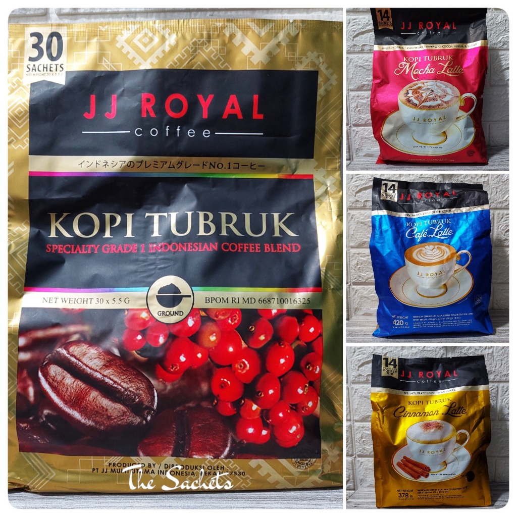 JJ Royal Coffee Tubruk Sachet | Shopee Malaysia