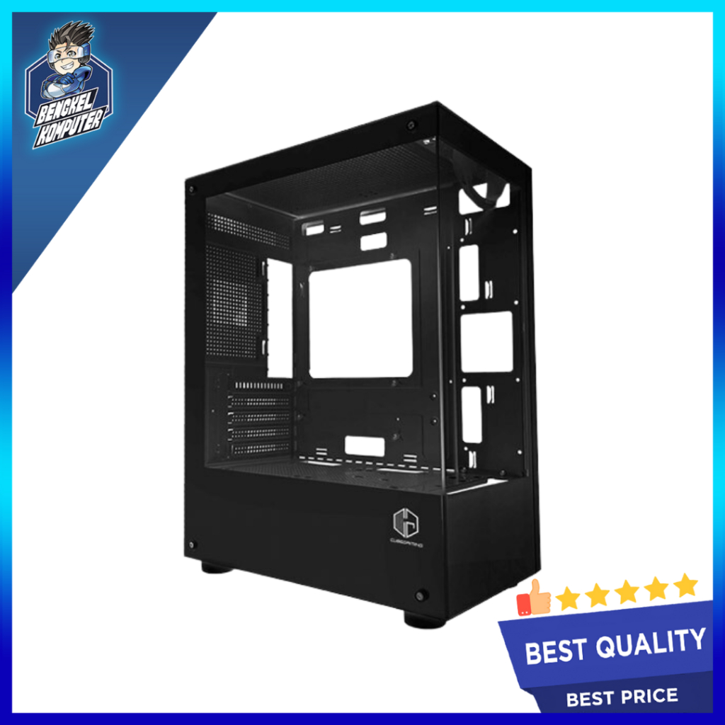 Zuarv BLACK PC CUBE GAMING Case | Shopee Malaysia