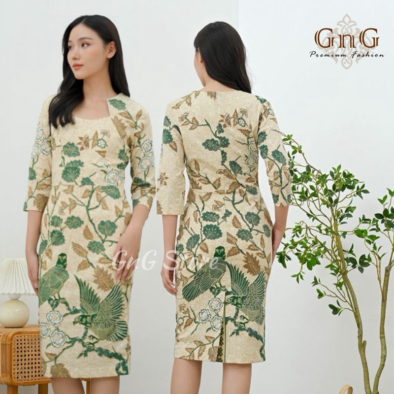 322 IJO Batik Dress/Modern Women's Batik/Batik Uniform/Batik Couple ...