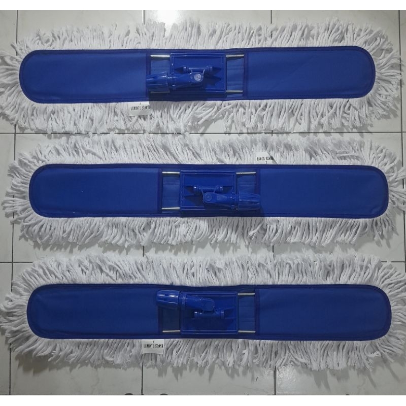 Lobby duster mop/cloth refill broom + 80cm folding frame (without stick) | Shopee Malaysia