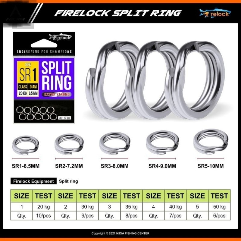 Firelock Split Ring | Shopee Malaysia
