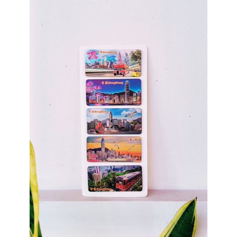 Fridge magnet Souvenir set By Hongkong Shenzhen China | Shopee Malaysia