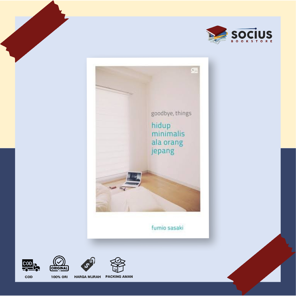 Goodbye BOOK, THINGS (Minimalist Living in Japanese Style) | Shopee ...