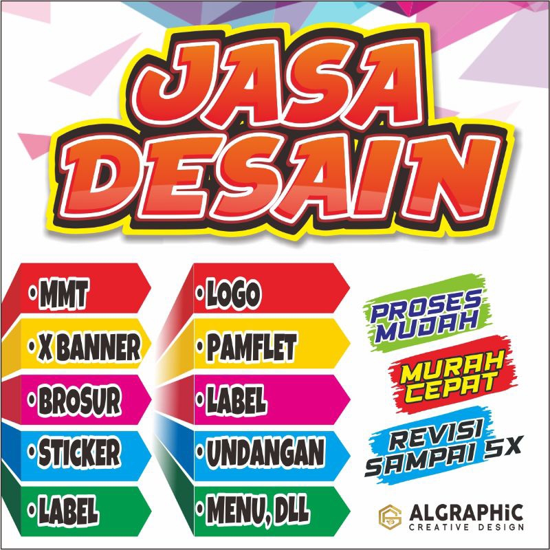 Graphic DESIGN SERVICES / MMT / BANNER / STICKERS / LABEL / ETC ...