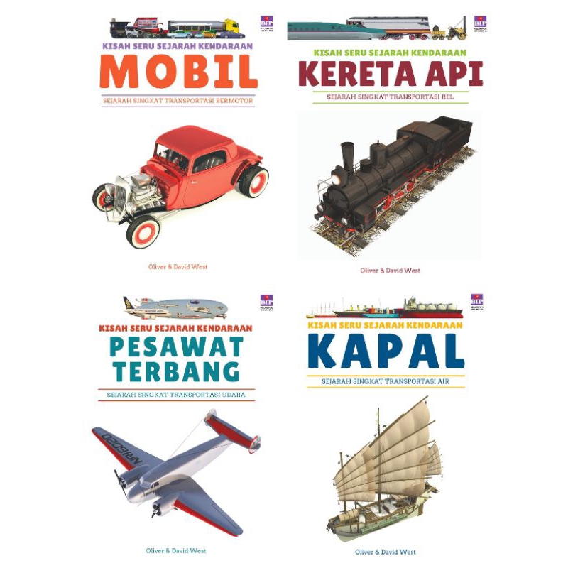 (BIP) (Original, Seal) Book Series of Exciting Stories from Vehicle ...