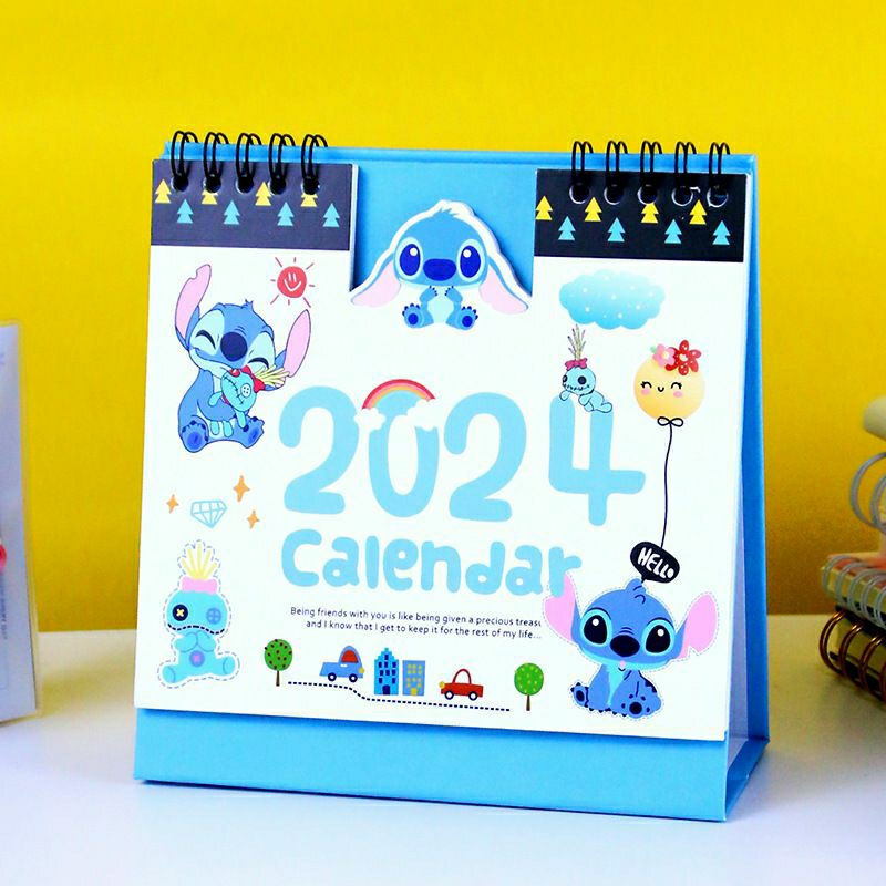 Disney Stitch lilostitch Calendar 2024 | Shopee Malaysia