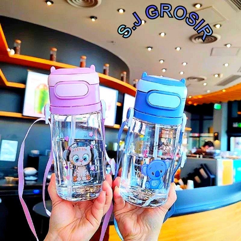 Seliya children's drinking bottle with long strap + tight 550ml ...