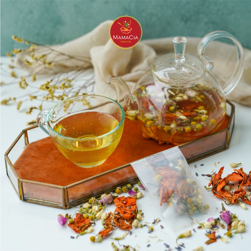 Floral Tea Infusion Tea Flower Tea Sachet: Booster Tea Relax Glowing ...
