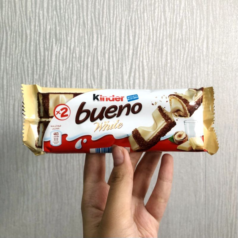 Kinder chocolate kinder bueno white contains 2finger joy cereal country ...