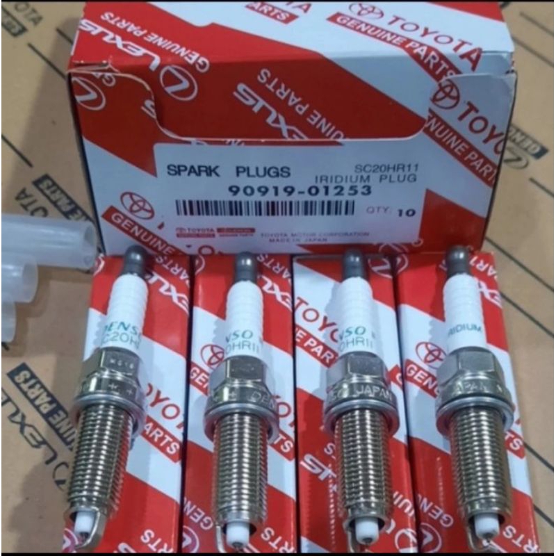Toyota altis corolla new lexus harrier iridium Spark Plugs 1set 4pc ...