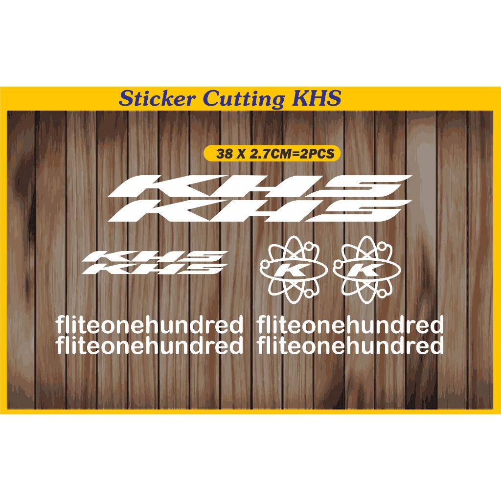 Sticker cutting fixie KHS sticker frame fixie Bike | Shopee Malaysia