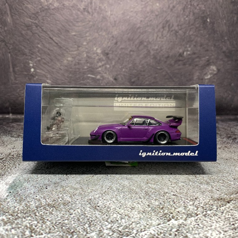 Ignition Model RWB 993 Matte Purple+Nakai San Figure | Shopee Malaysia