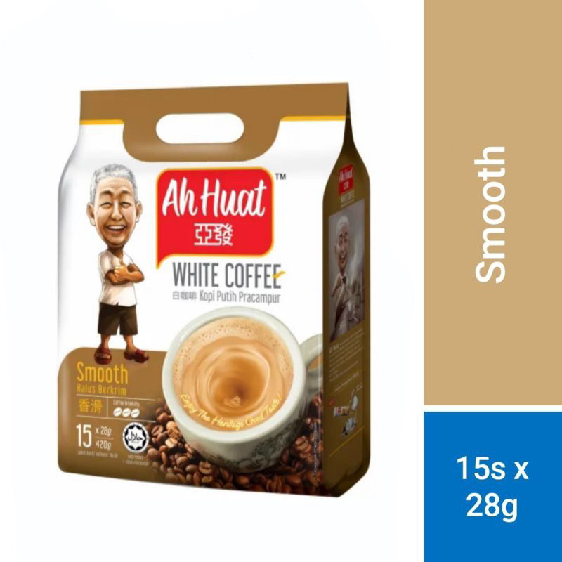 Ahuat White Coffee Smooth Coffee / sashet's best premium milk Coffee ...