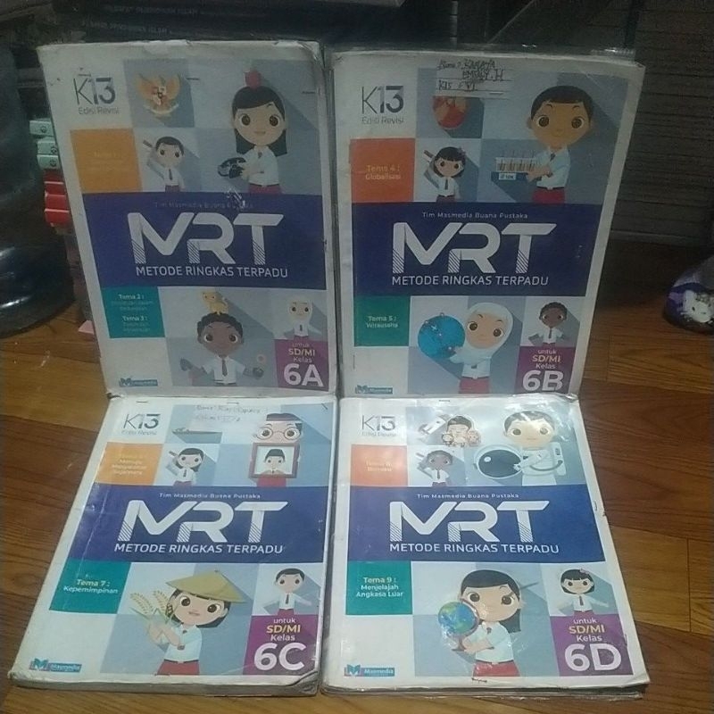 MRT BOOK INTEGRATED BRIEF METHOD FOR SD/MI Class 6A-6B-6C-6D K13 ...