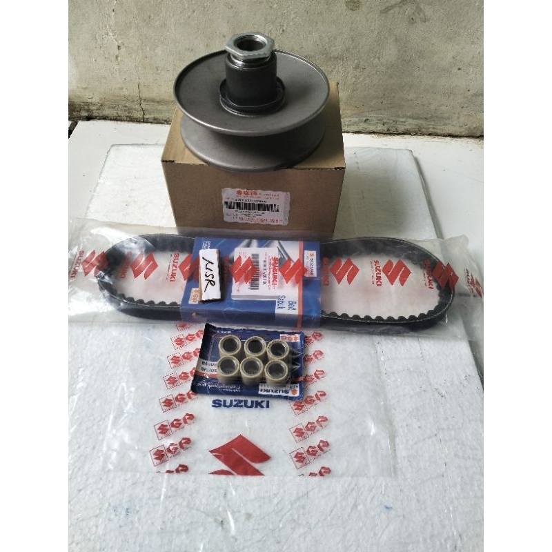 Pully ONLY+V BELT ONLY+LLLER SUZUKI SPIN 125 SKYDRIVE SKYWAVE HAYATE | Shopee Malaysia