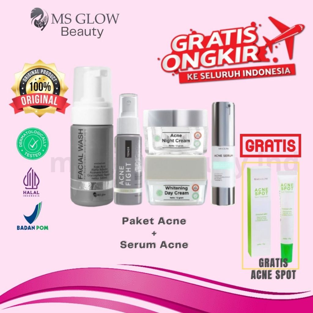 Acne Face Package+Acne Serum (Free Acne Spot) | Shopee Malaysia