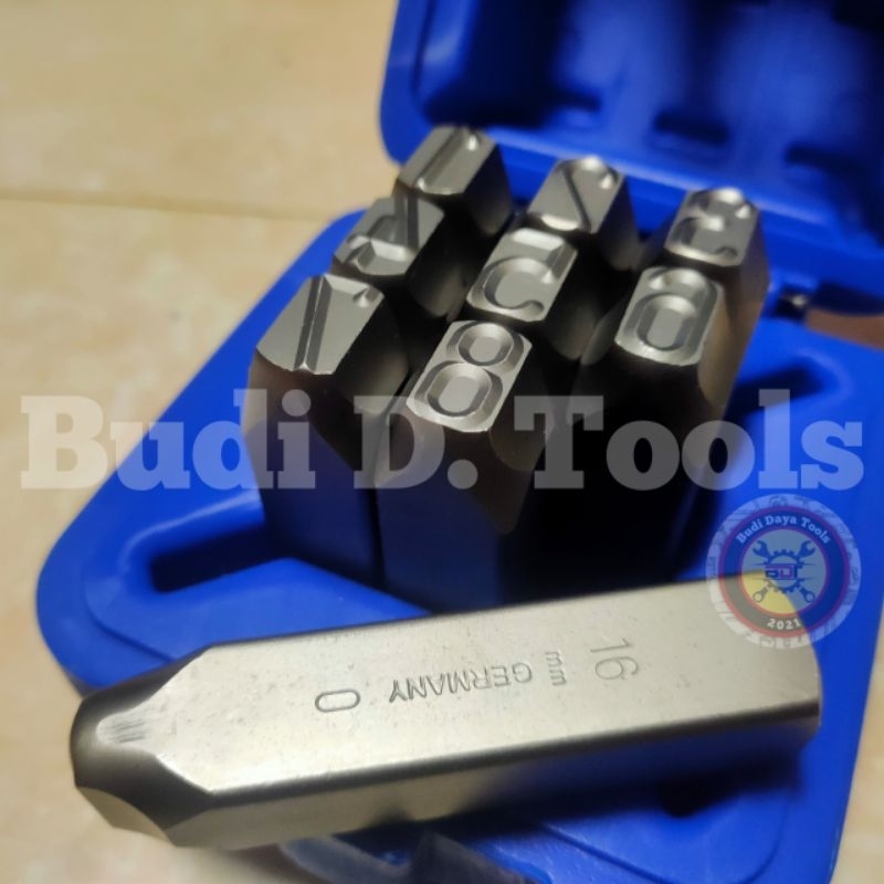 Number Stamp Punch 16mm Masus Germany Number Tapping Tool 0-9 | Shopee ...