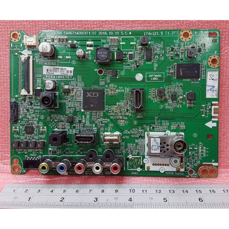 Mb MAINBOARD MOTHERBOARD TV LED LG 43LJ510 43LJ510T-TA ORIGINAL | Shopee Malaysia