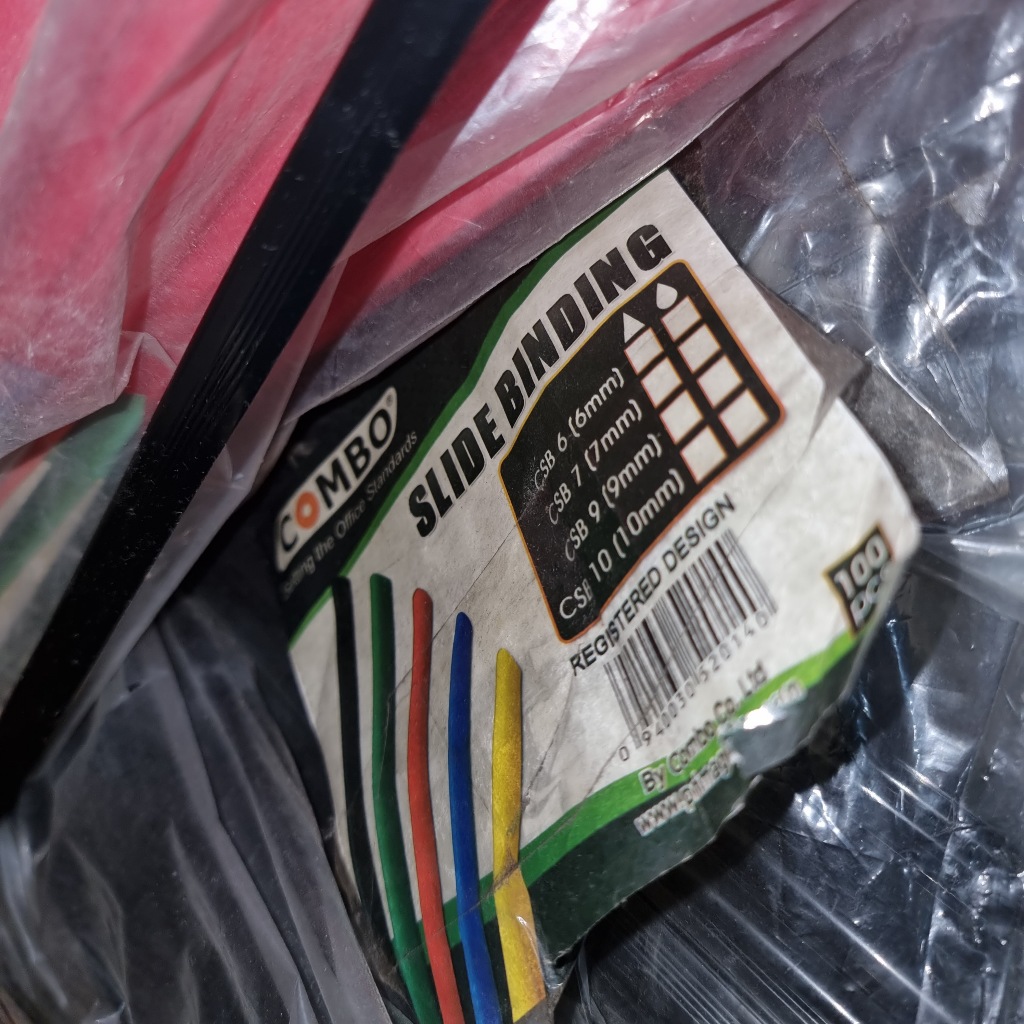 Slide Binding Combo 33cm/clipping Bone/Binding/Slide Binder | Shopee ...