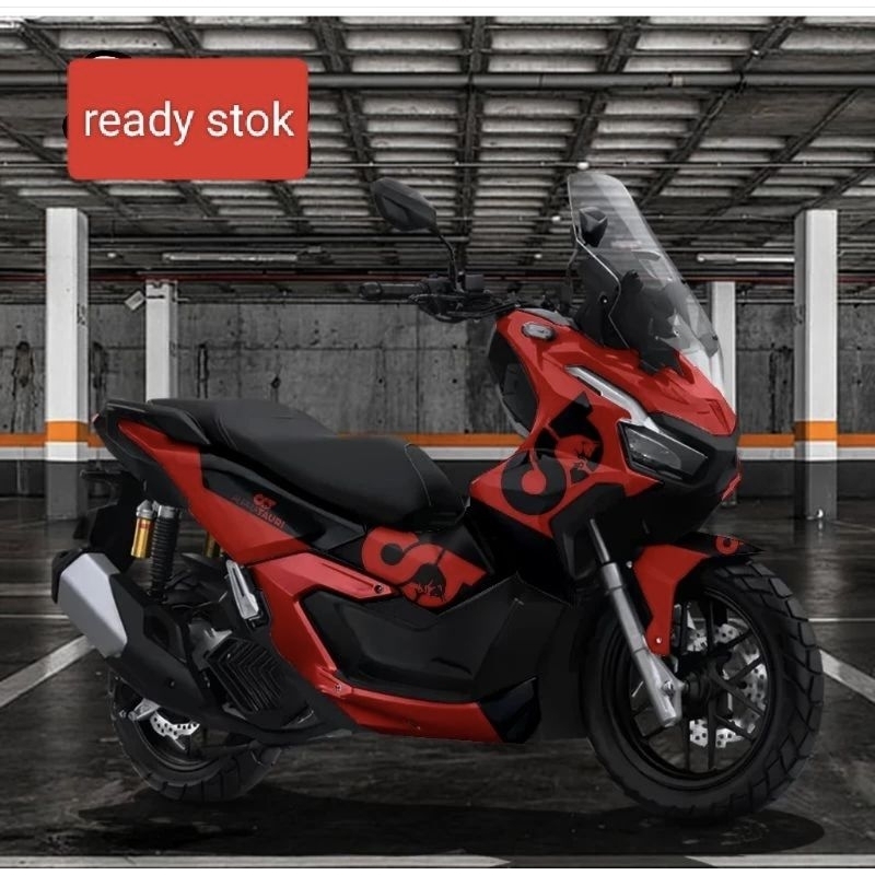 Honda adv160 new striping fullbody Motorcycle Variation Sticker Decal ...