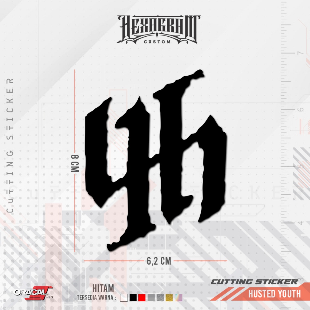 Cutting Sticker Husted Youth Logo | Huster Youth Logo Cutting Sticker ...