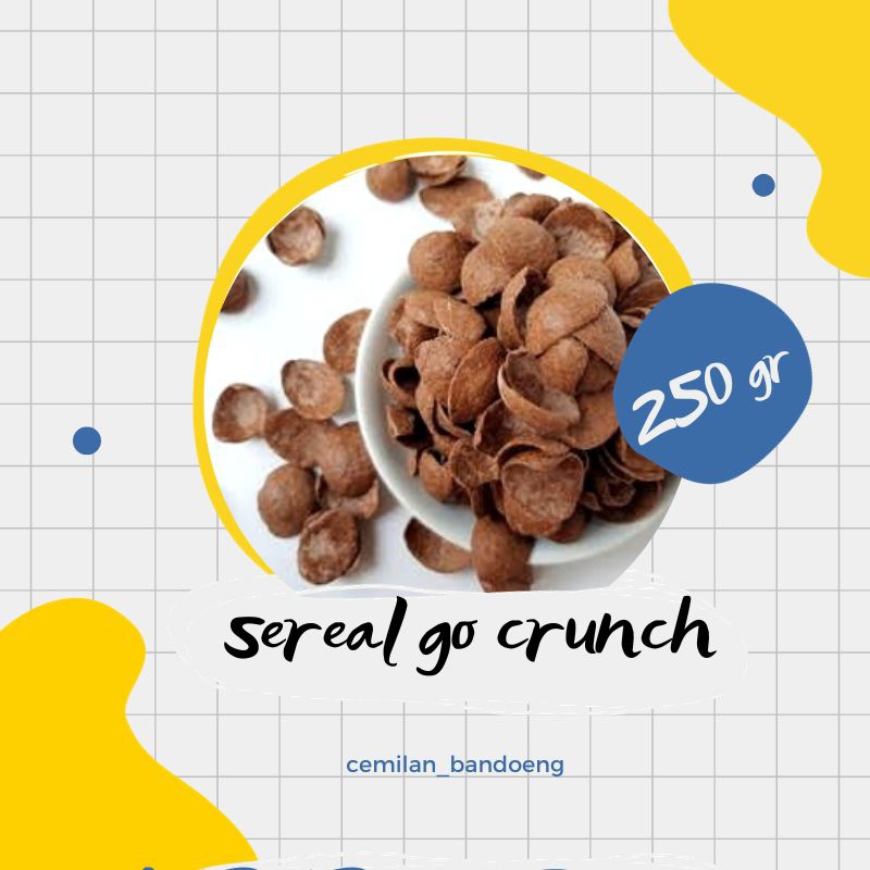 Cereal GO CRUNCH VARIOUS FLAVORS PACKAGING 250 GR | Shopee Malaysia