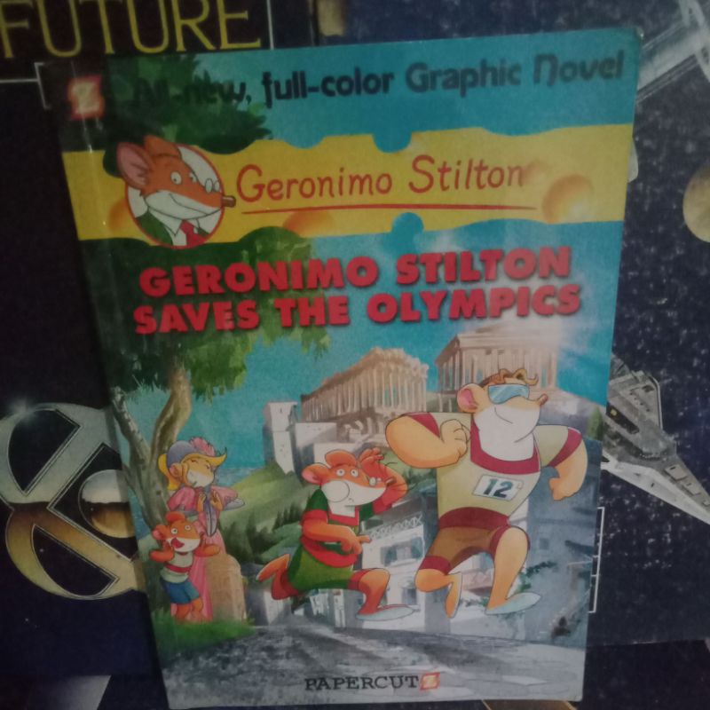 Saves the olympics comic wide color Geronimo stilton | Shopee Malaysia