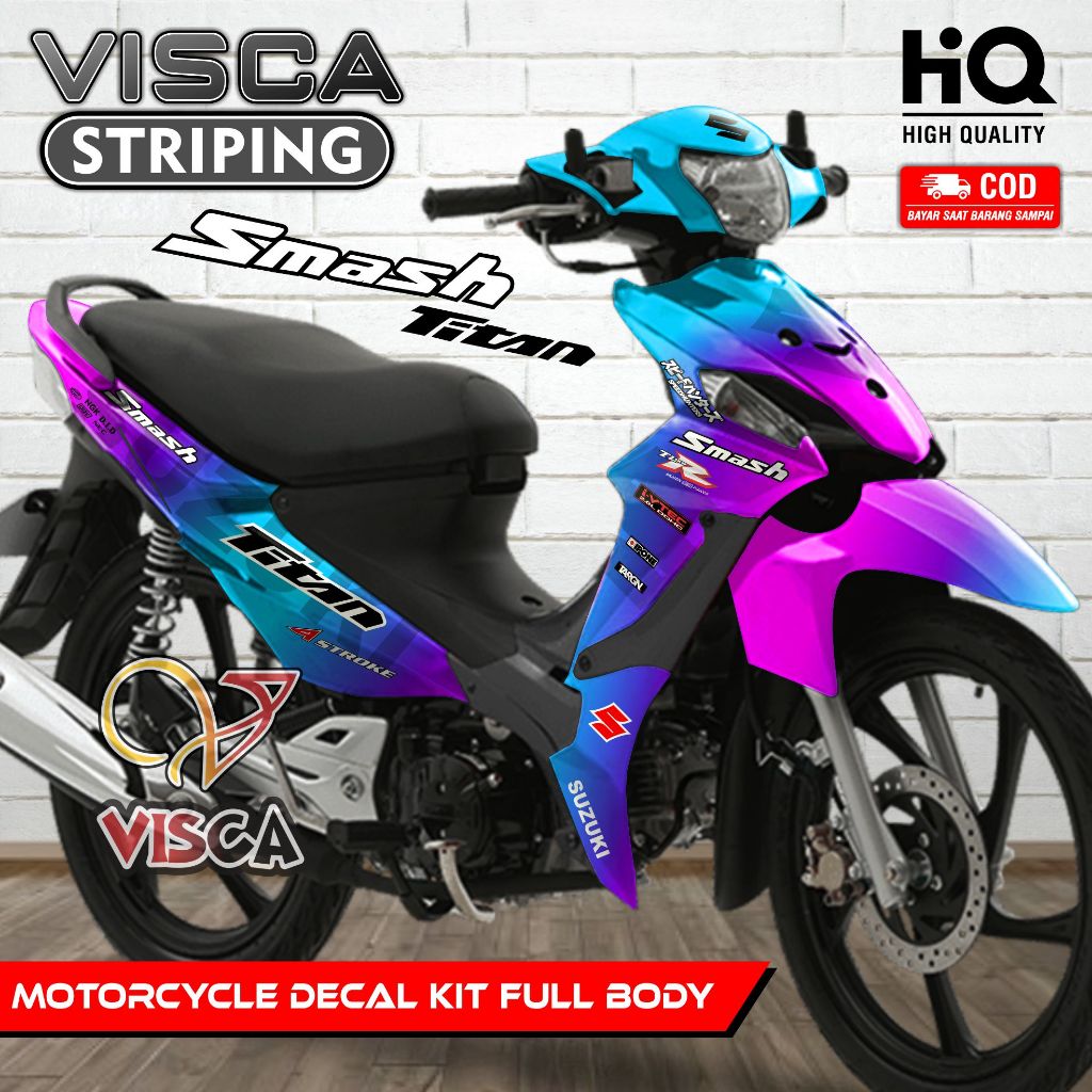 Smash Titan Full Body Decal - Smash Titan Full Body Sticker - Suzuki ...