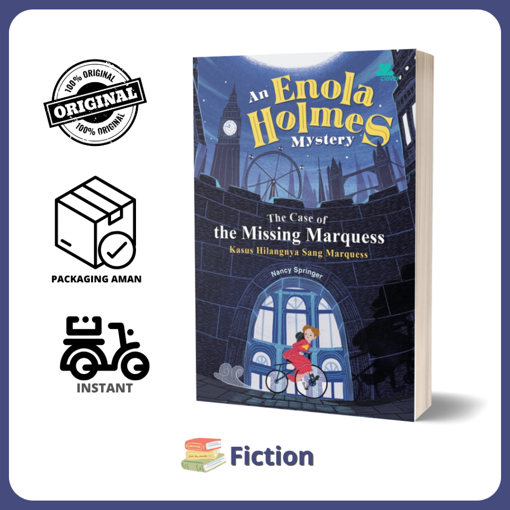 Albashri Store Bali - the Mystery Story of Enola Holmes: the Case of ...