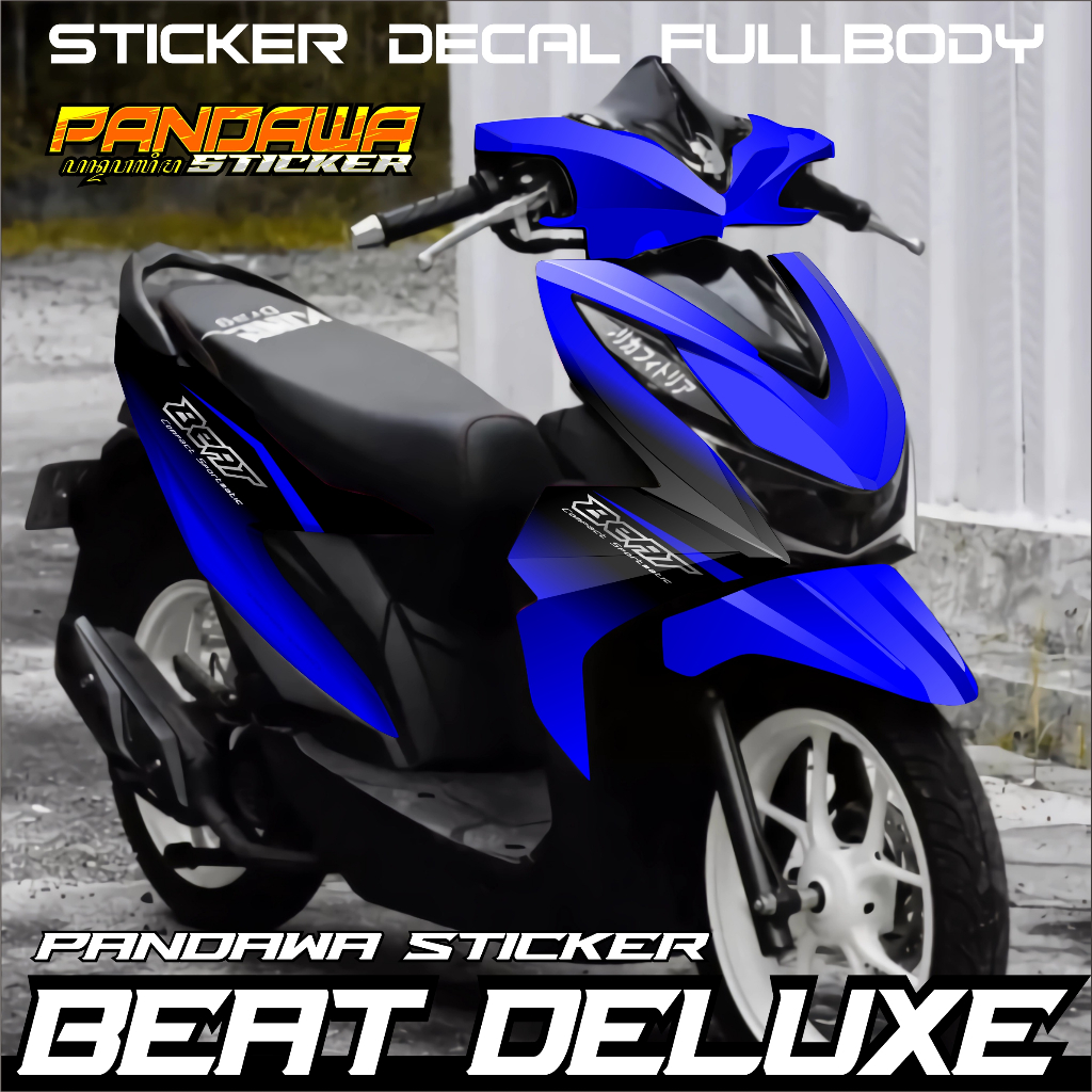 Honda Beat DELUXE STREET Sticker 2020 2021 2022 2023 Full body ...